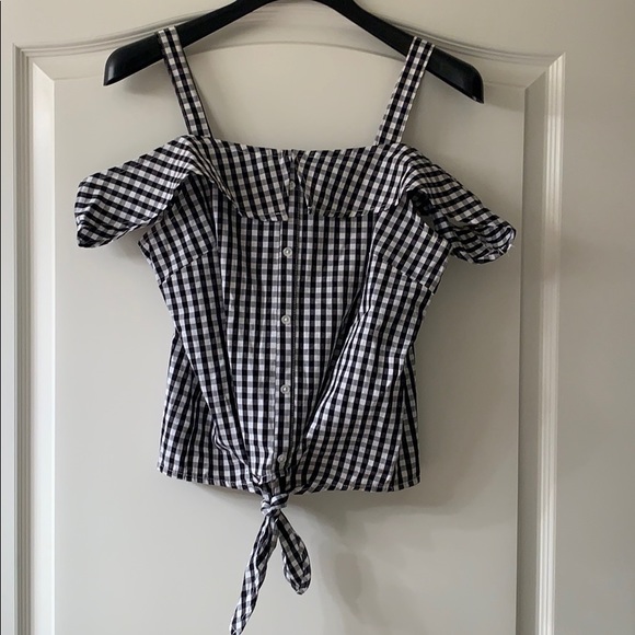 Ultra Flirt | Tops | Gingham Top | Poshmark
